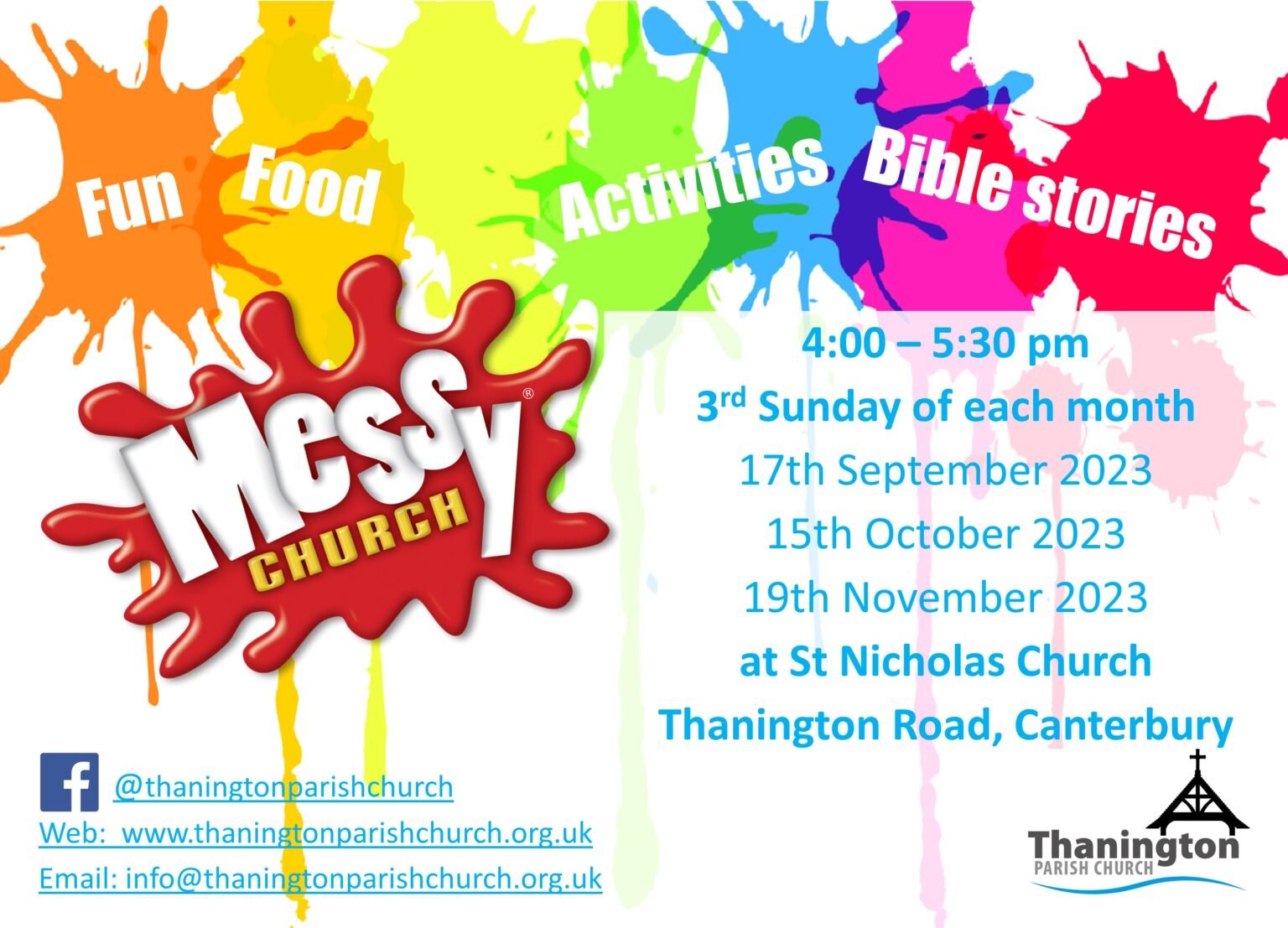 Messy Church in Thanington – St Nicholas Church Thanington